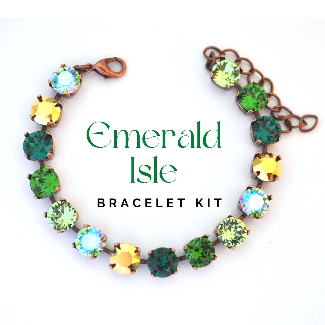 Emerald Isle - Saint Patrick's Day Bracelet Making Kit! - Make Your Own ...