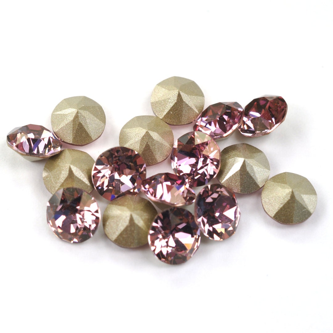 Antique Pink 39ss 1088 Chatons 8mm Barton Crystals Multiple Pack Sizes ...