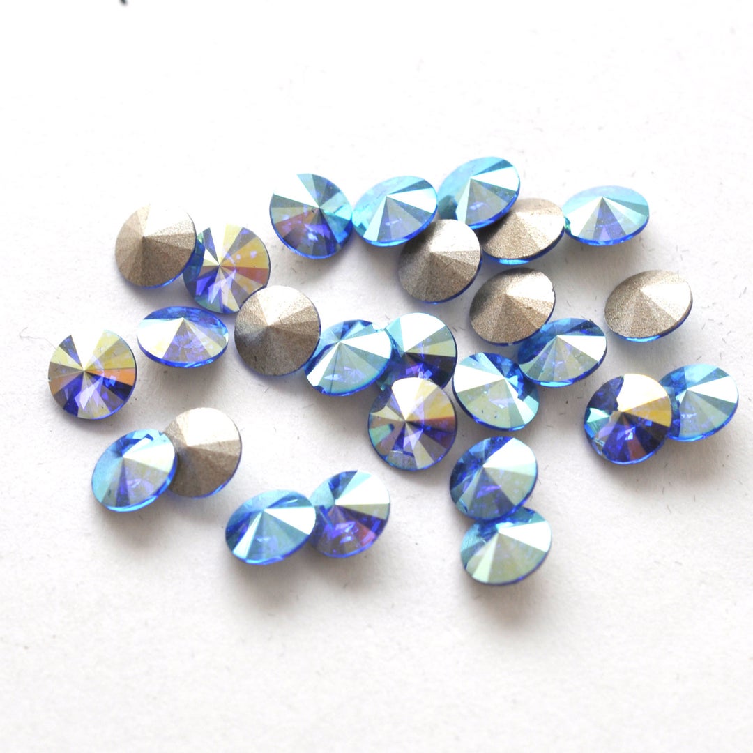 Sapphire AB 29ss 1122 Chatons 6mm Barton Crystal- Multiple Pack Sizes ...