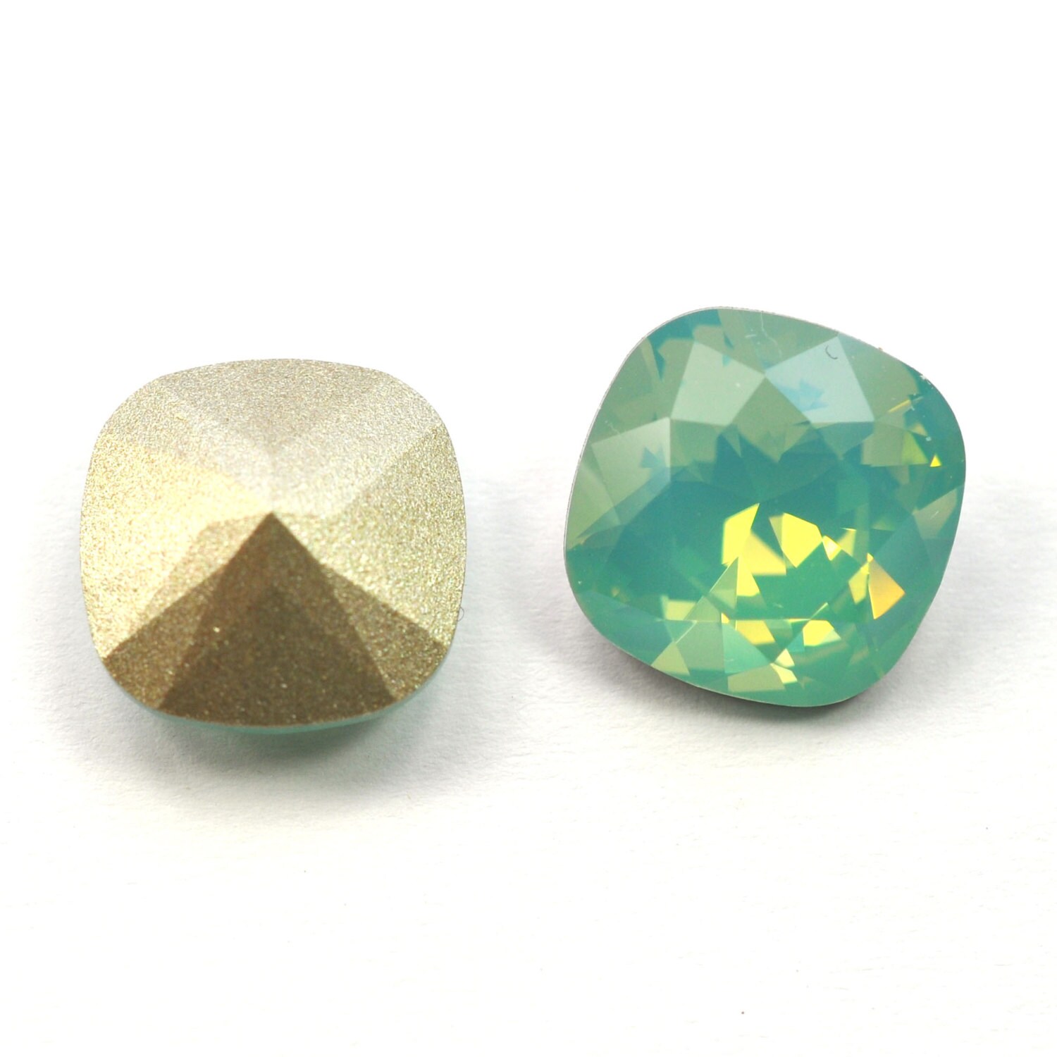 Pacific Opal 12mm Cushion Cut 4470 Barton Crystals Multiple - Etsy Hong ...