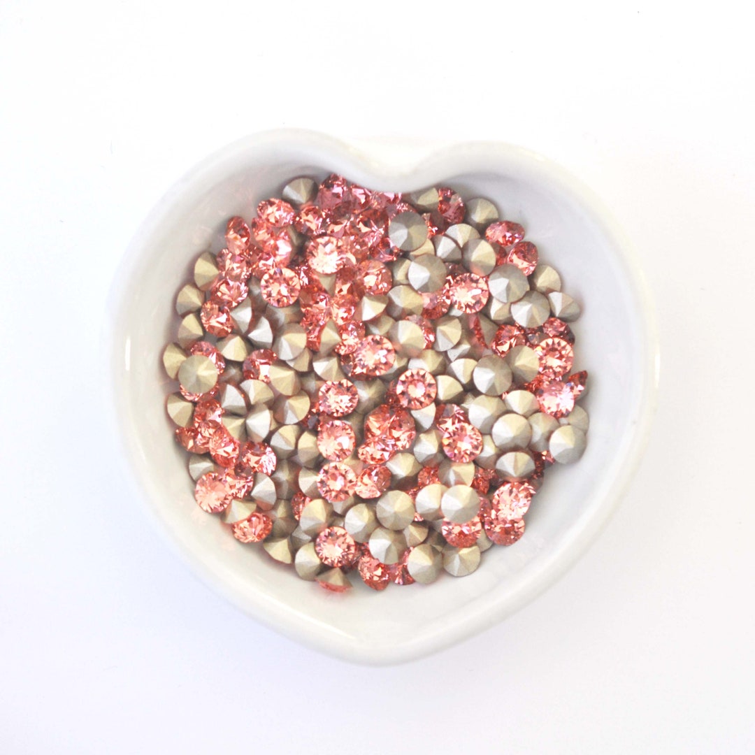 Rose Peach 24ss 1088 Barton Crystal, Made in Austria, Highest Quality ...