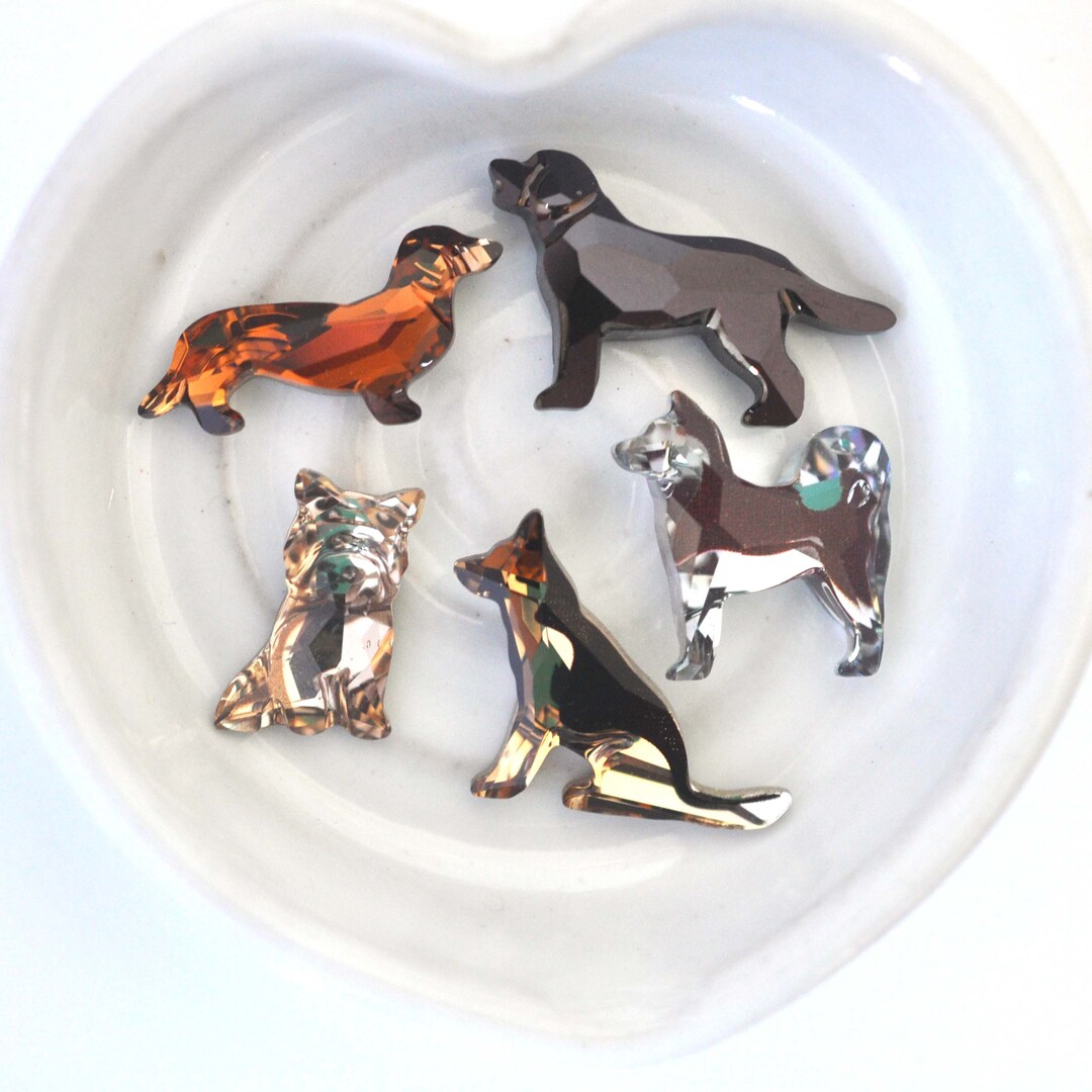 Dog Collection of Fancy Crystal - Barton Crystal - Dog Lover, Puppy ...