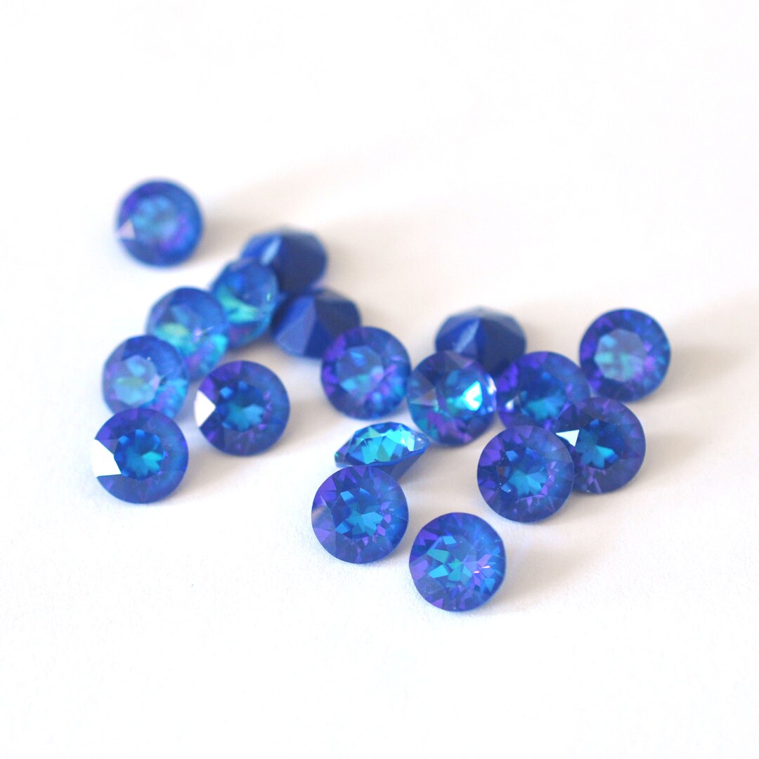 Royal Blue Delite 39ss 1088 Barton Crystal, Made in Austria, Highest ...