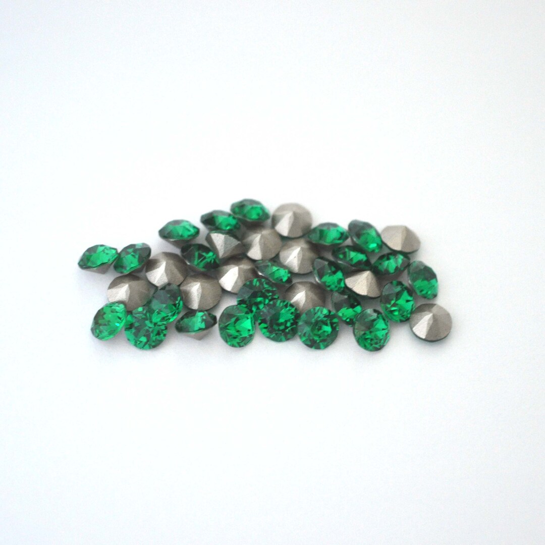 Majestic Green 29ss 1088 Chatons 6mm Barton Crystal Multiple Pack Sizes ...