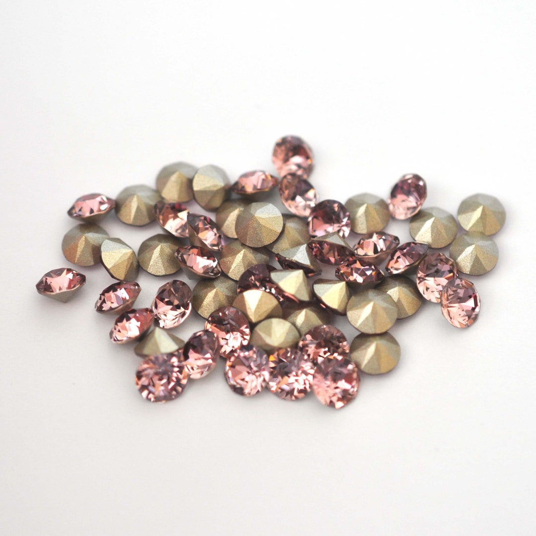 Antique Pink 29ss 1088 Chatons 6mm Barton Crystal Multiple Pack Sizes ...