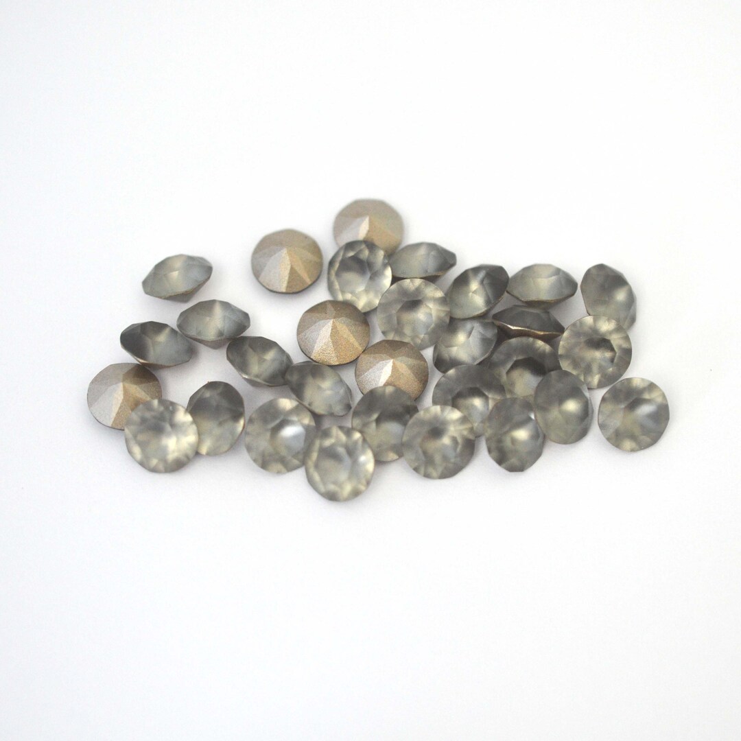 Black Diamond Matt 39ss Chatons 8mm Sea Kissed Crystal 1088 Barton ...