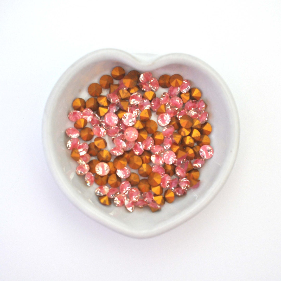 Pink Givre 24ss 1100 Barton Crystal, Made in Austria, Highest Quality ...