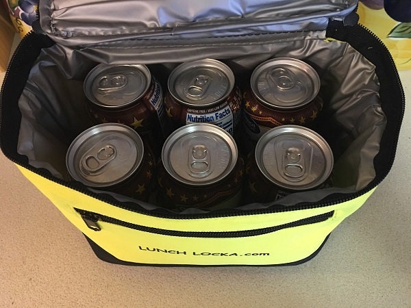 Canvas Locking Lunch Bag With NEW AND IMPROVED Lock!!! - Etsy