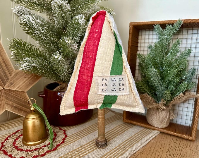 Reversible Antique Spool Tree | Fa La La | Dec 25 | Christmas Decor ...