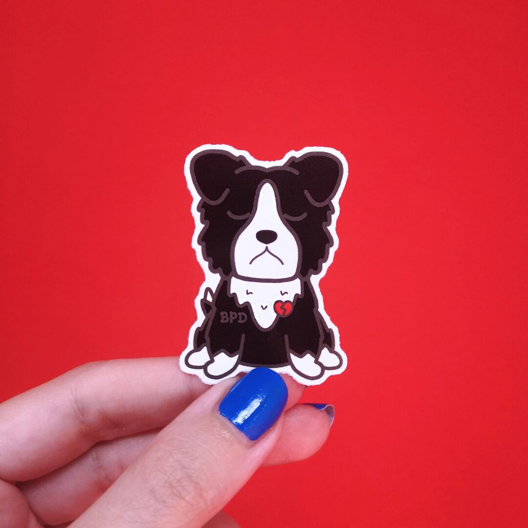 Borderline Personality Disorder Sticker Vinyl Sticker - Etsy