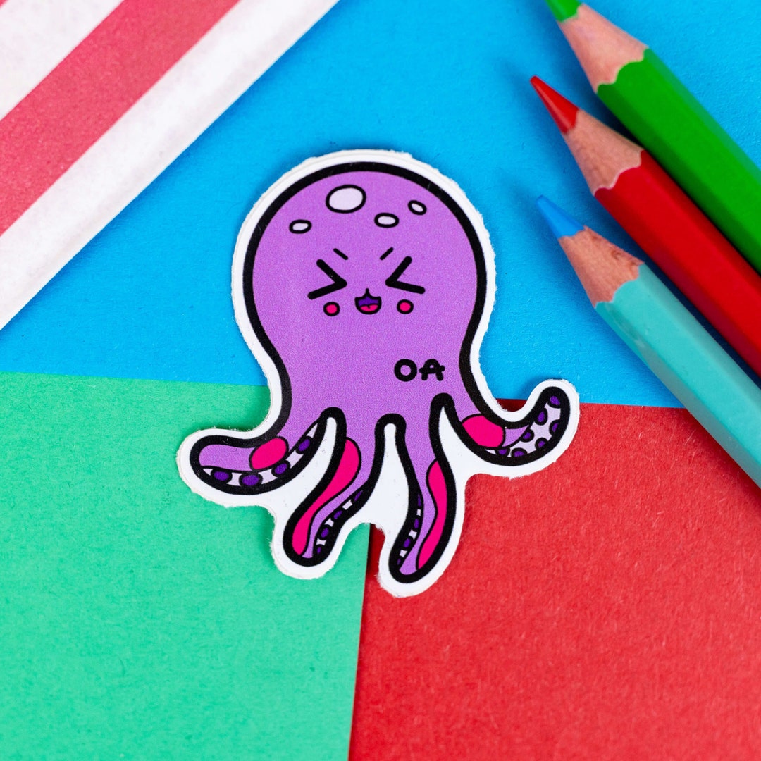 Octeoarthritis Octopus Vinyl Sticker: Spoonie Gift, Chronic Illness ...