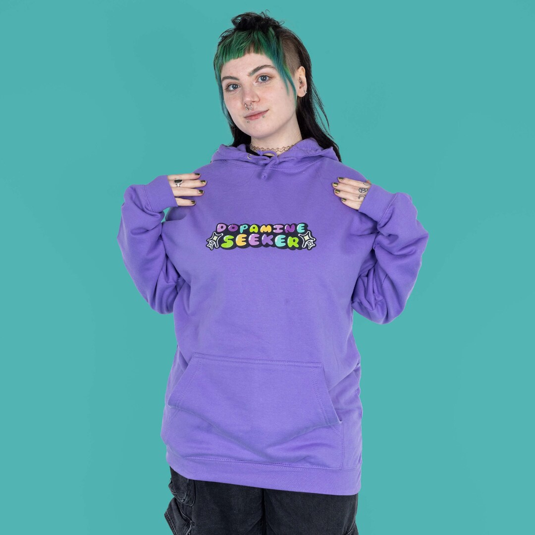 Dopamine Seeker Hoodie Colourful Hoodie - ADHD Gifts - Neurodivergent ...