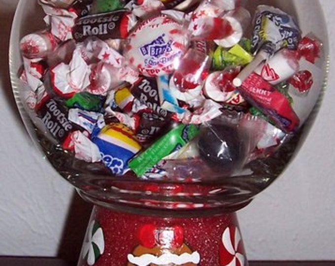 Gingerbread Candy Jar Handmade Handpainted - Etsy