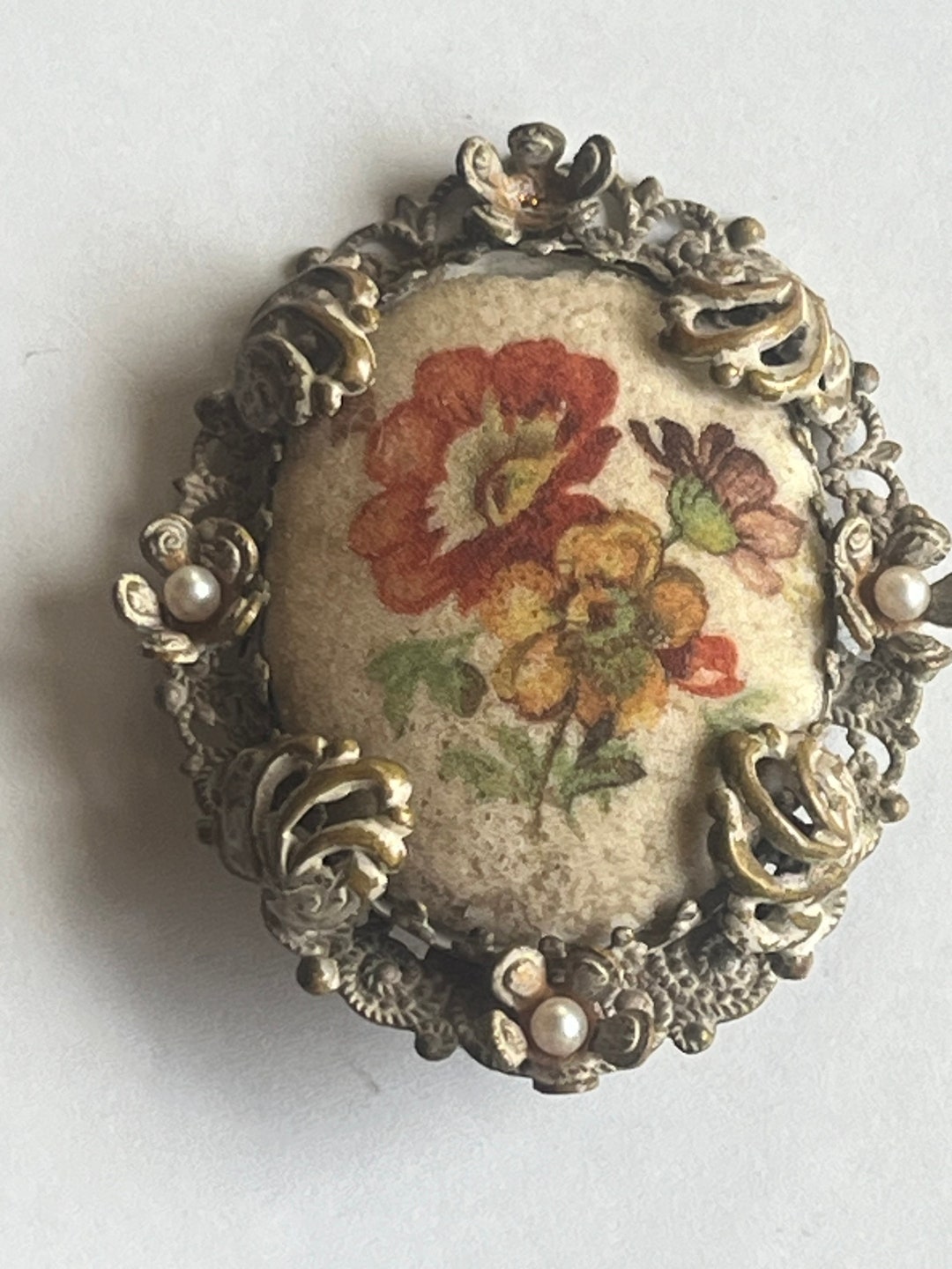 West Germany Vintage Brooch - Etsy