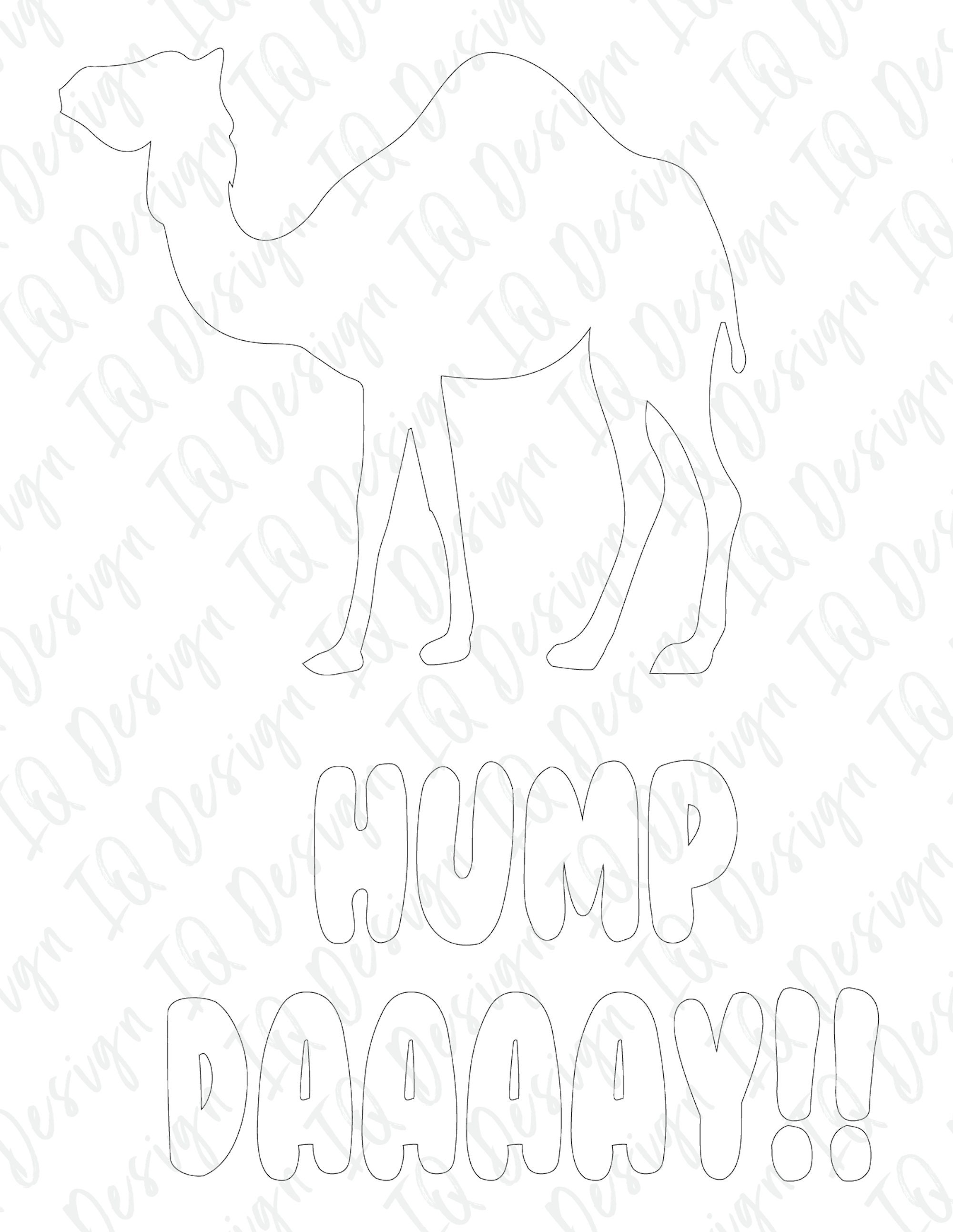 Cheer Bow SVG • Hump Day Camel SVG File Svg / Dxf / Eps / Png / Files ...