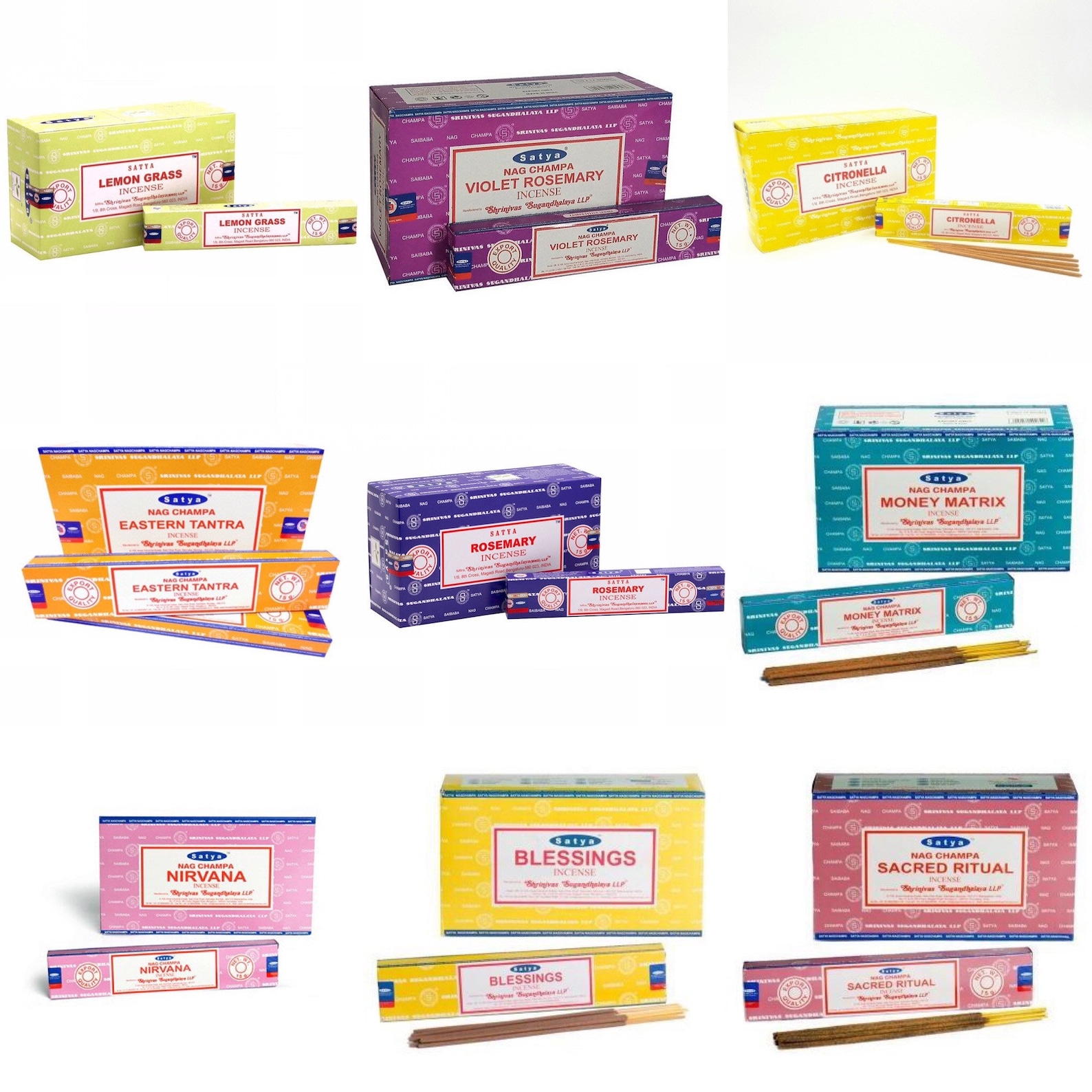 Incense Satya Incense Satya Incense Sticks 100% Original | Etsy