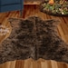 Brown Bear Skin Rug. Realistic. Faux Fur. Area Rug. Lodge Cabin. Throw ...