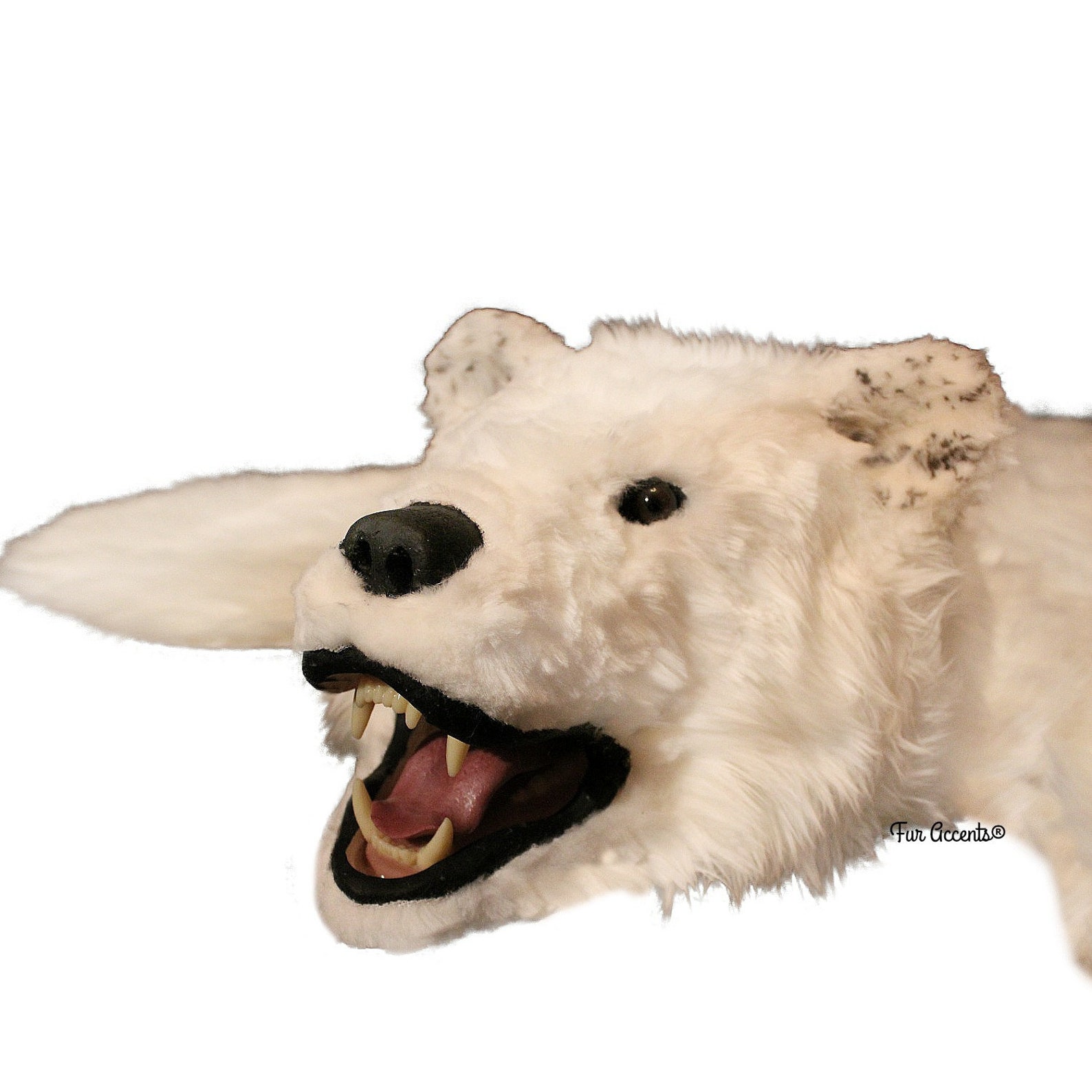 Bear Skin Rug Life Size Realistic Faux Fur Brown Grizzly | Etsy