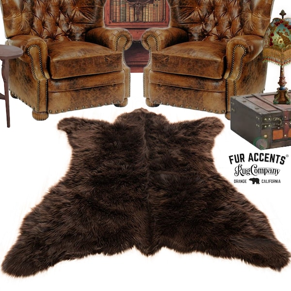 Real Bear Skin Rug - Etsy