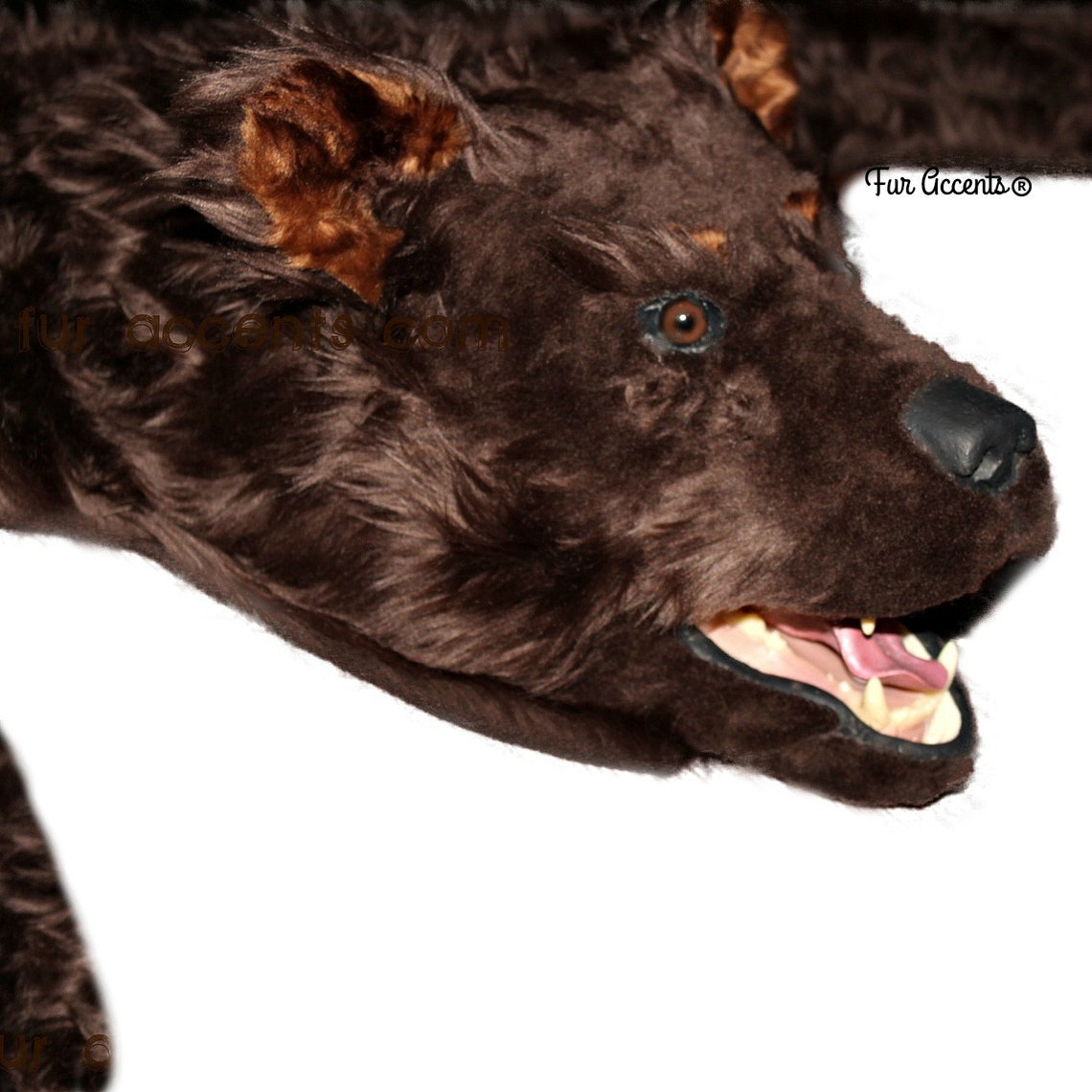 Bear Skin Rug Hand Made Realistic Life Size Luxury Fur - Etsy