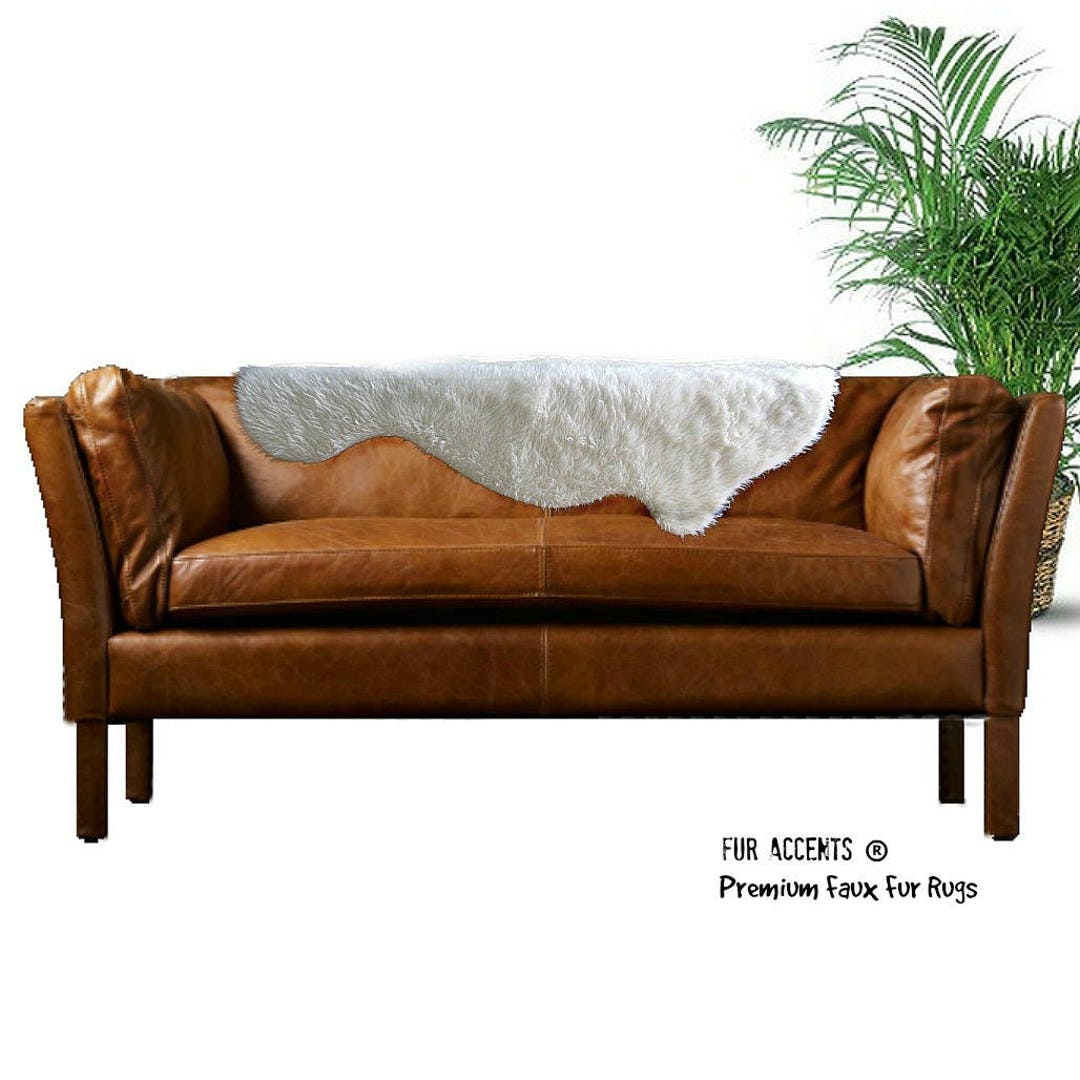 Plush Faux Fur Area Rug - Chubby Bear Skin - Sheepskin - Animal Pelt ...