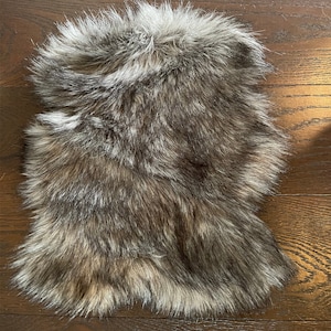 Fur Accents, 1 Pc., Faux Fur Fake Rabbit Skin Pelt, Sold Separately ...