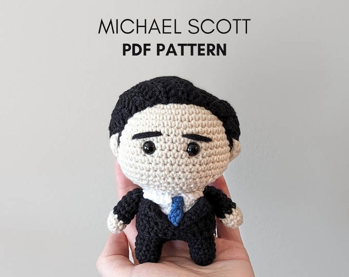 Digital Pattern Bundle: the Office Character Collection, Crochet Doll ...