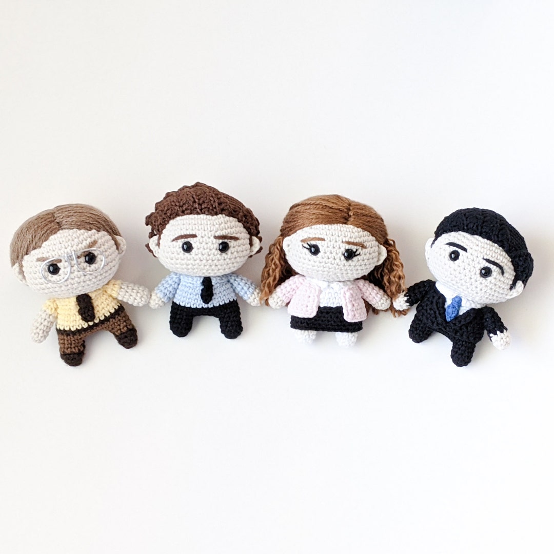 PATTERN BUNDLE: the Office Main Cast Collection, Crochet Dolls ...