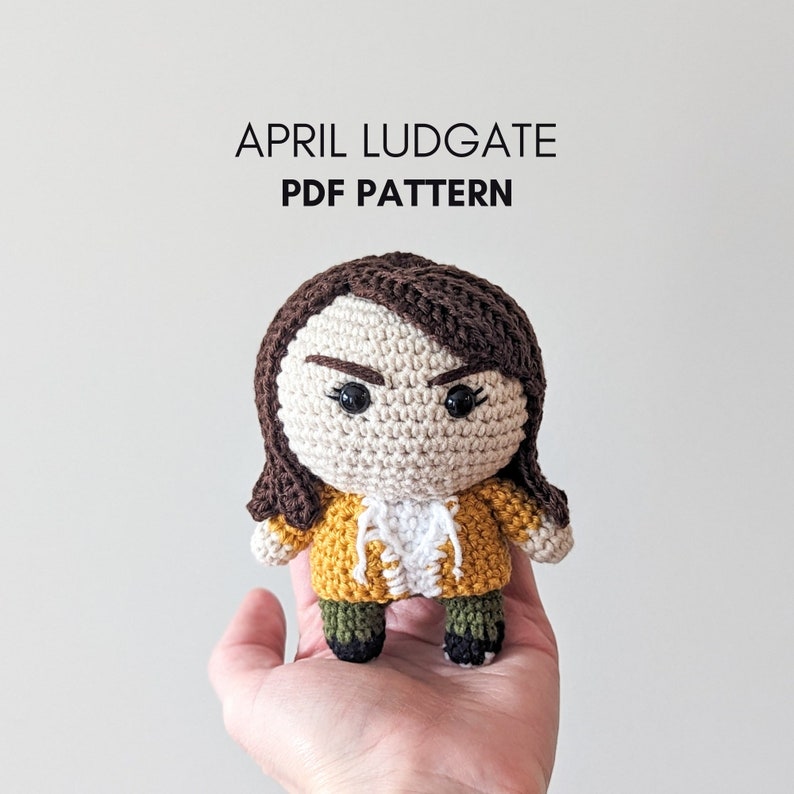 CROCHET PATTERN: April Ludgate Crochet Doll Amigurumi - Etsy