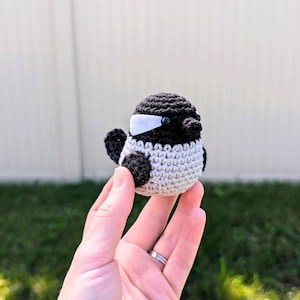 Crochet Chickadee Bird Pattern - Amigurumi PDF Tutorial - Instant ...