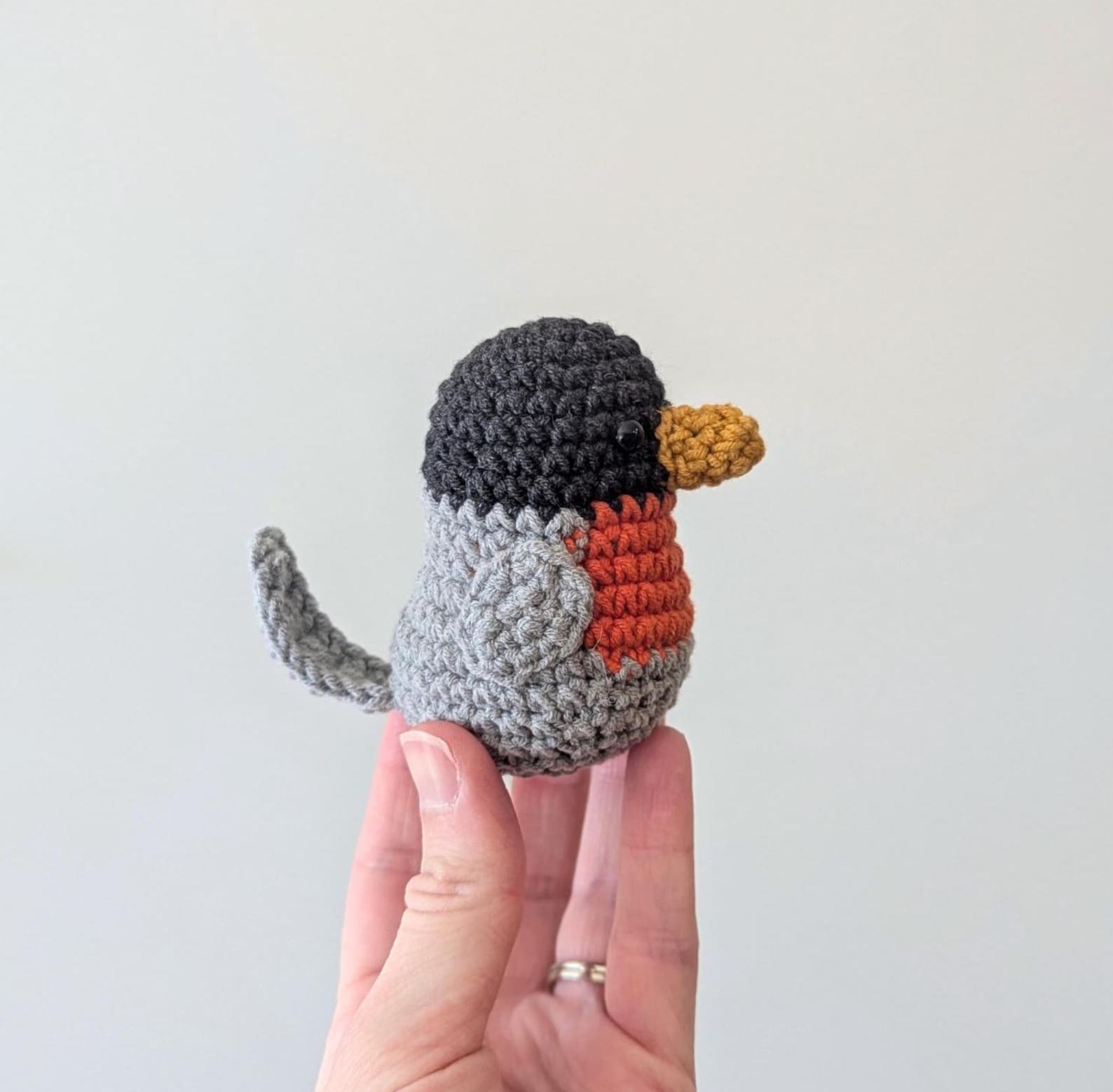 Crochet Robin Amigurumi Pattern: DIY Bird (PDF Pattern) - Etsy