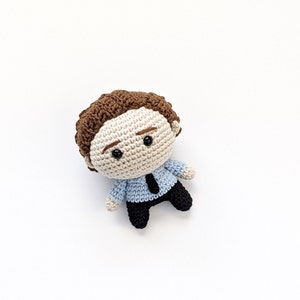 Jim Halpert Amigurumi Crochet Pattern: the Office Fan Art (digital PDF ...