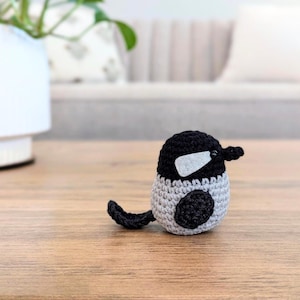 Crochet Chickadee Bird Pattern - Amigurumi PDF Tutorial - Instant ...