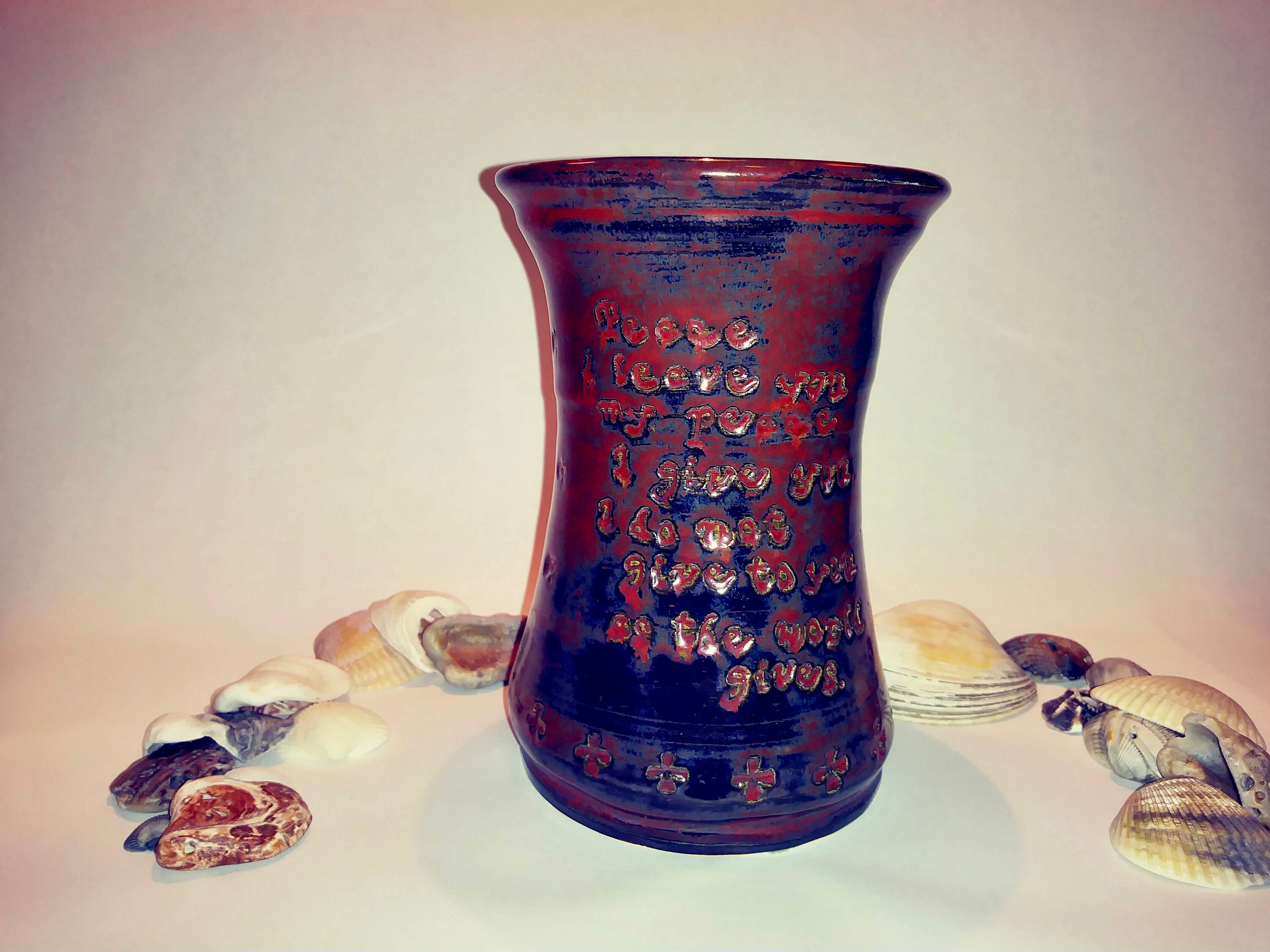 Stoneware Porcelain Pottery Jar Vase Christian Scripture | Etsy