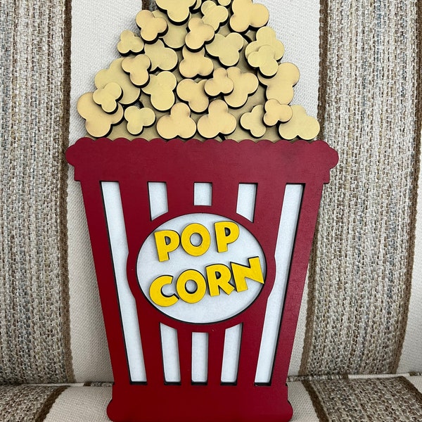 Popcorn Wall Decor - Etsy