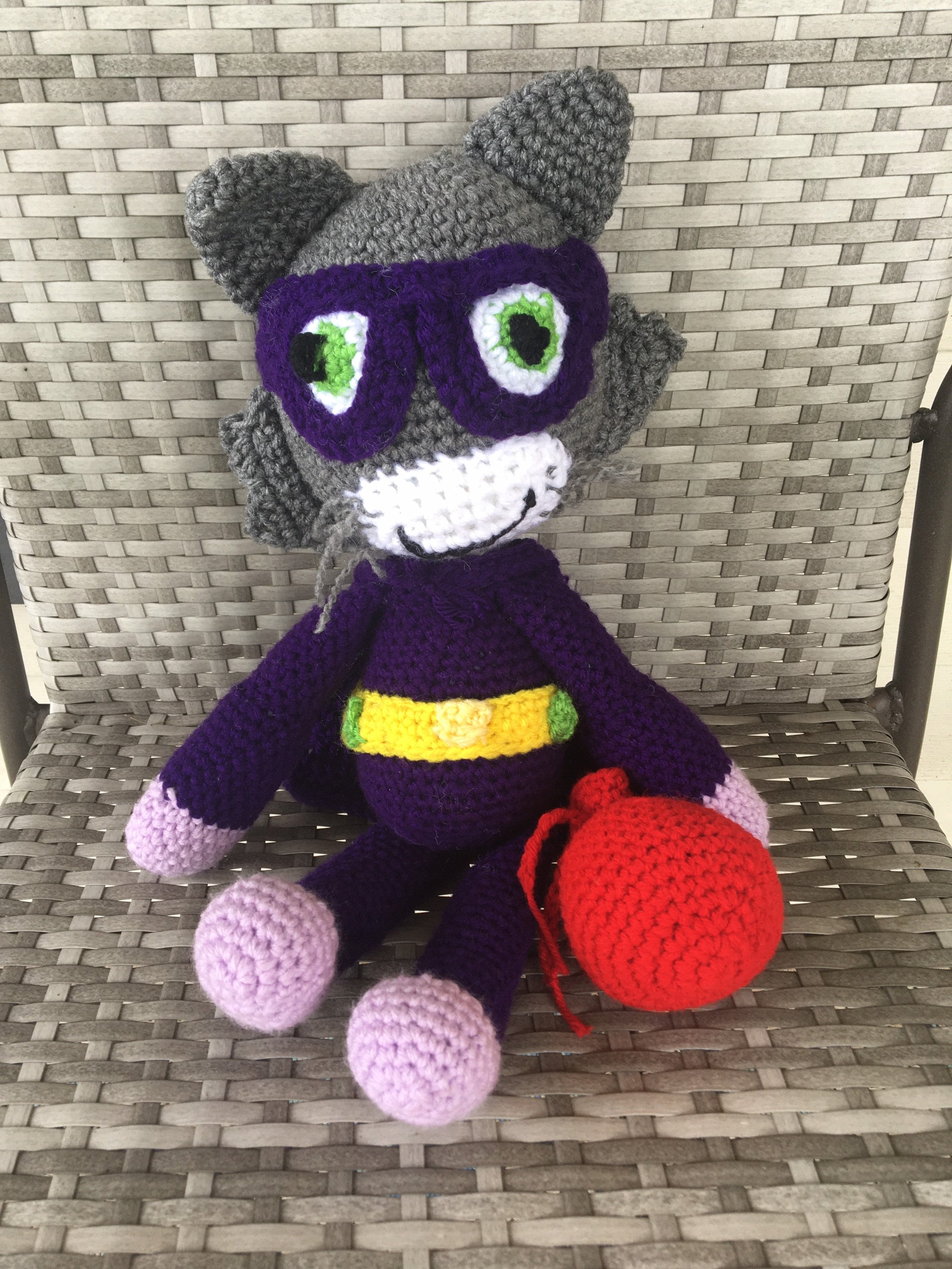 Team Umizoomi Shape Bandit Crochet Doll - Handmade Kids Toy - Etsy