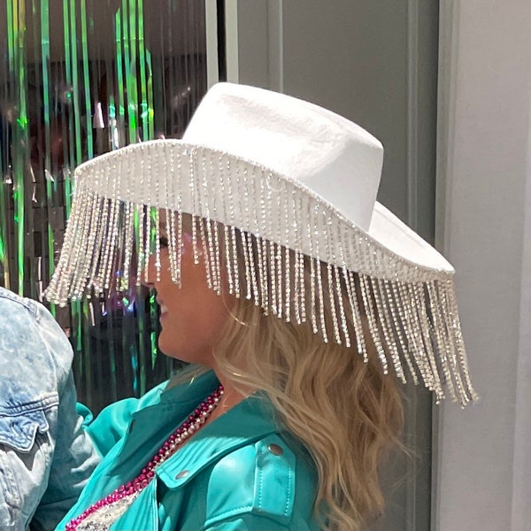 Rhinestone Cowboy Hat - Etsy