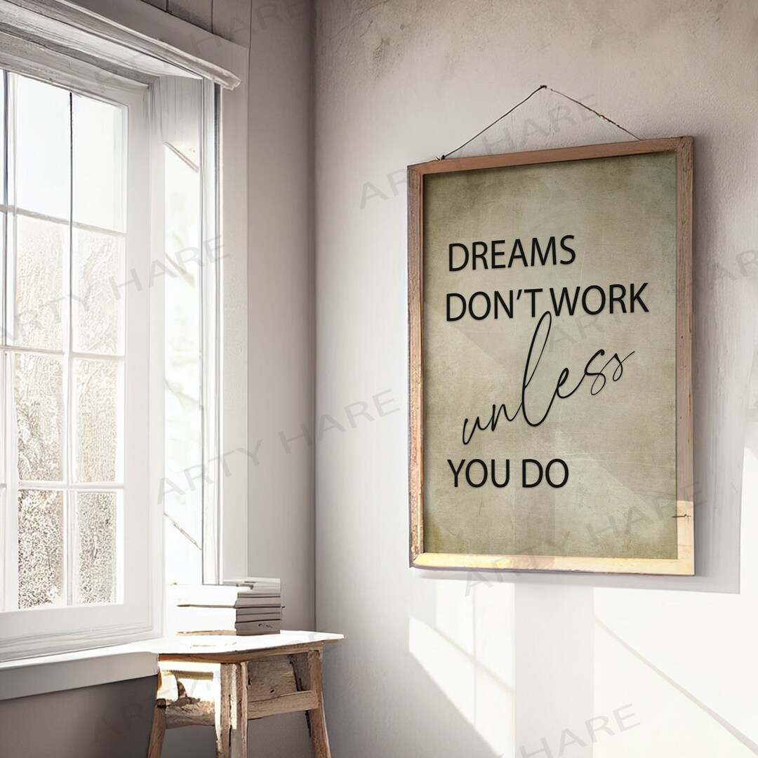 Motivational Digital High Quality Poster Print Canvas Wall Art Office ...
