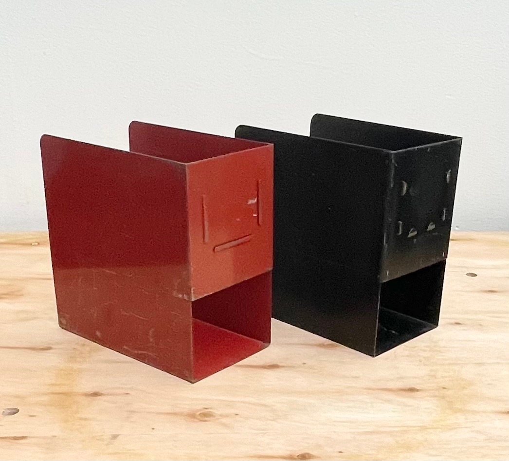 Metal Book Organizer metal File Holder library File Holder Metal Office ...