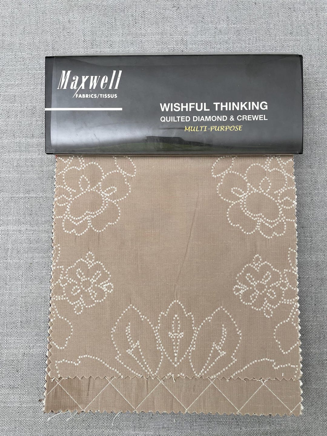 Luxury Designer Fabric Sample Book / Maxwell Wishful Thinking / High ...