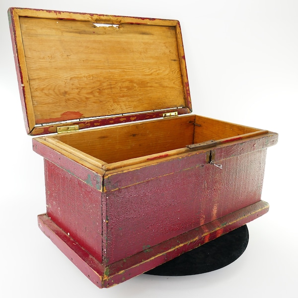 Rustic Wooden Chest - Etsy