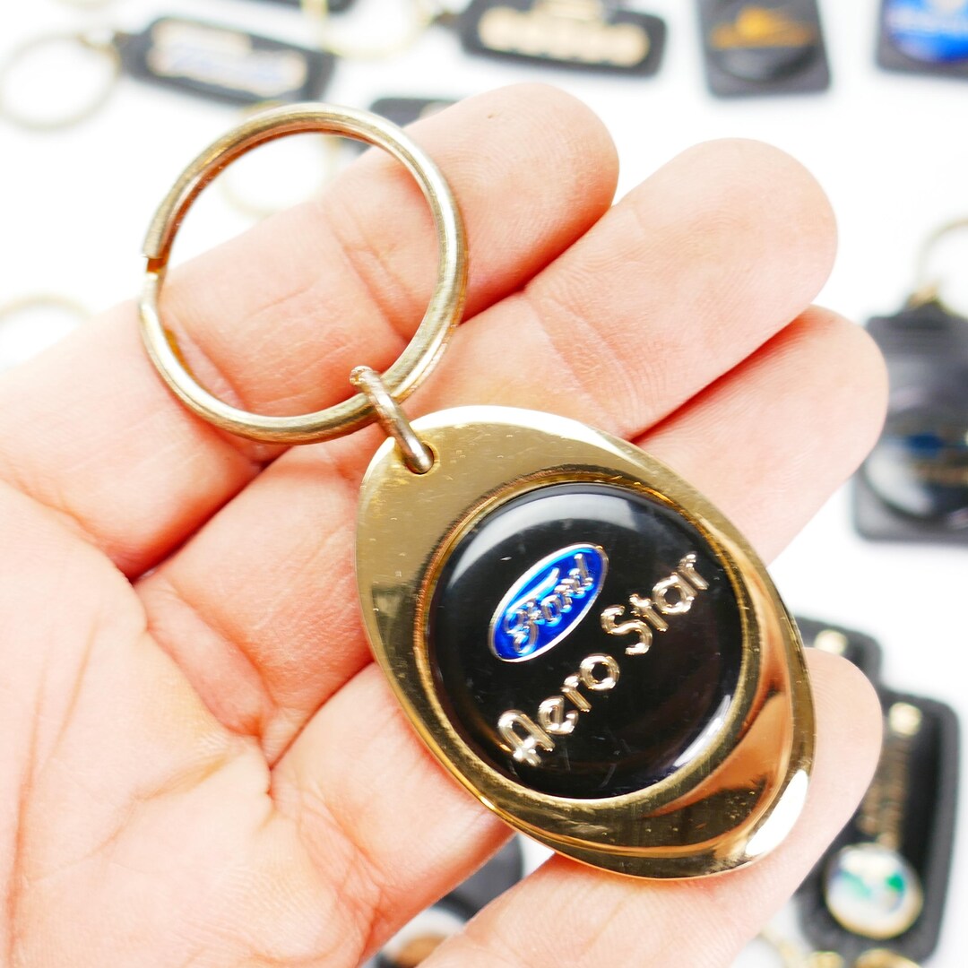 Ford Aerostar Authentic Vintage Car Keychain Collectible Automobilia ...