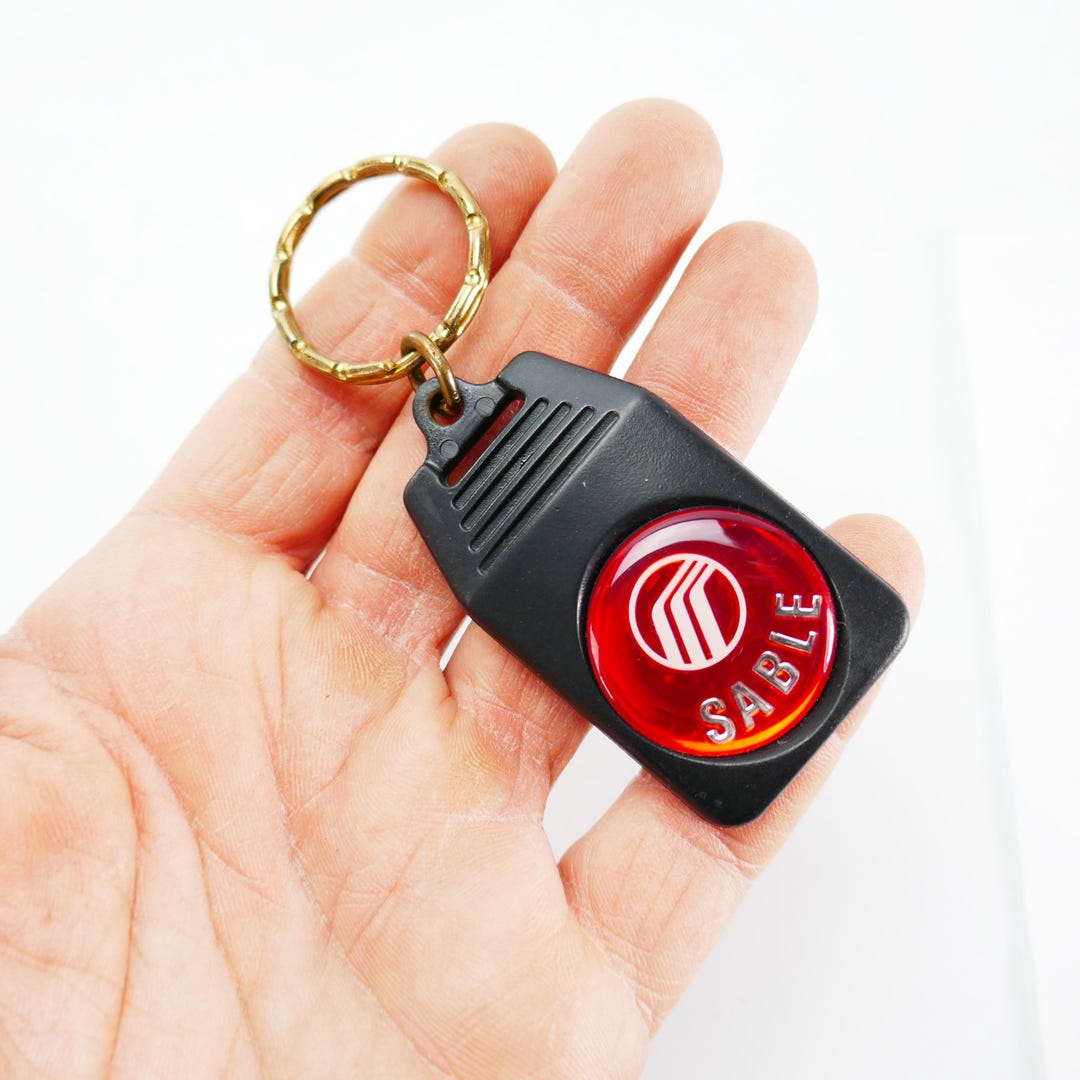 Mercury Sable Authentic Vintage Car Keychain Collectible Automobilia ...