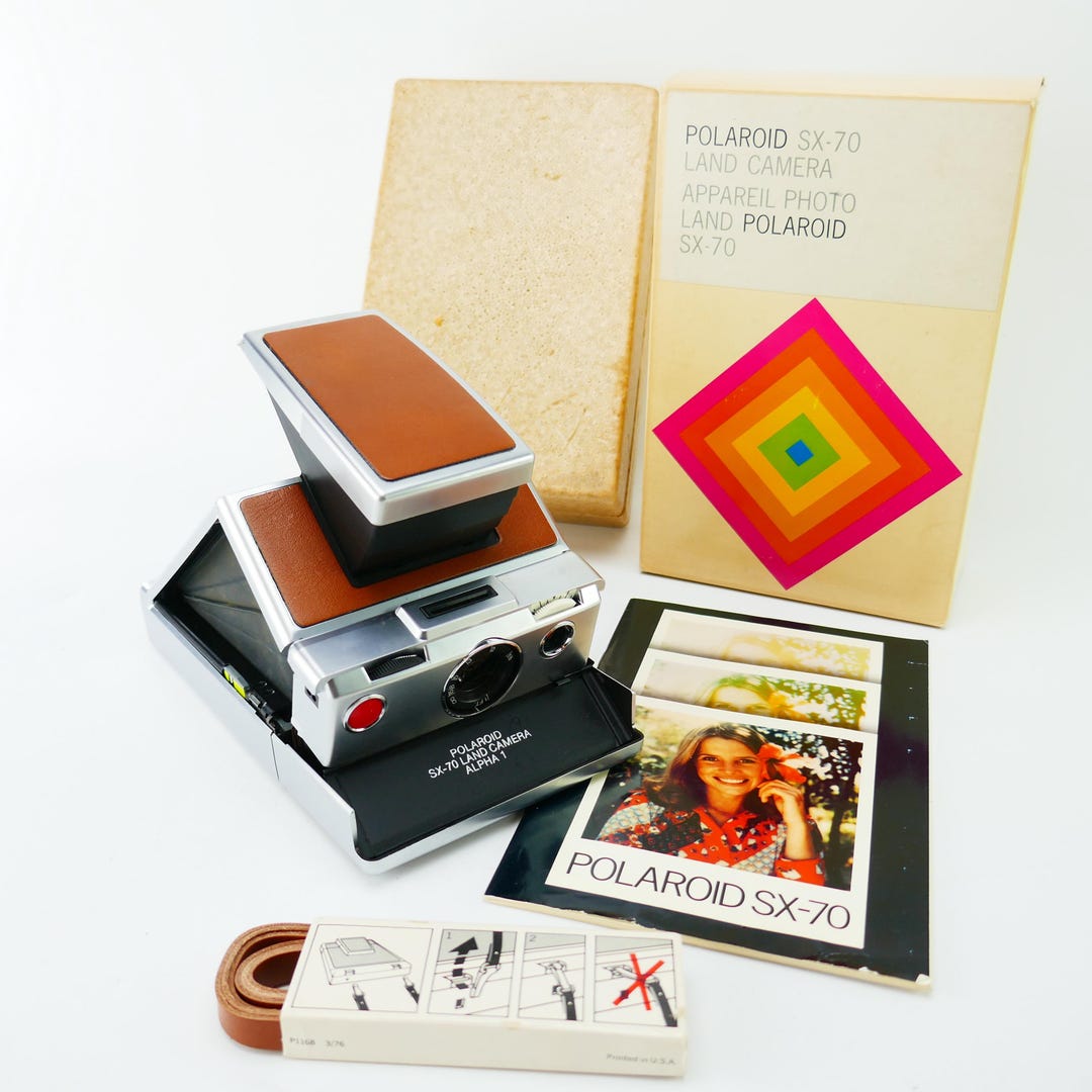 Works Vintage in Box Polaroid Sx-70 Land Camera Alpha Instant Film IN ...