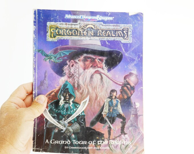 Vintage Book Dungeons and Dragons - 1993 - A Grand Tour of Realms ...