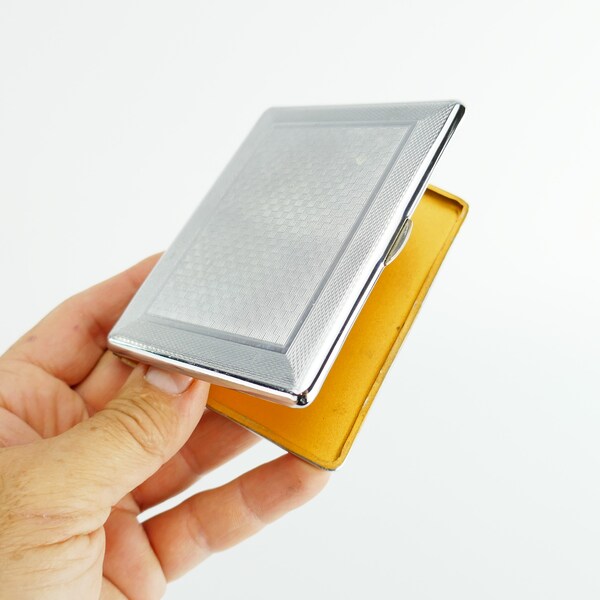 Metal Cigarette Case Vintage - Etsy