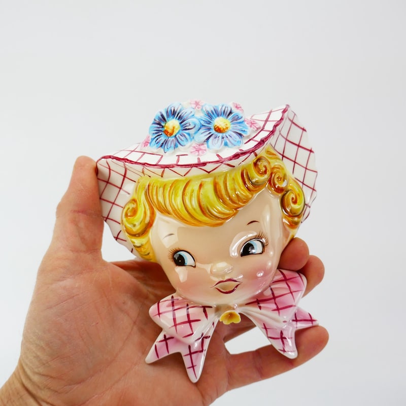 Lefton Wall Pocket - Etsy