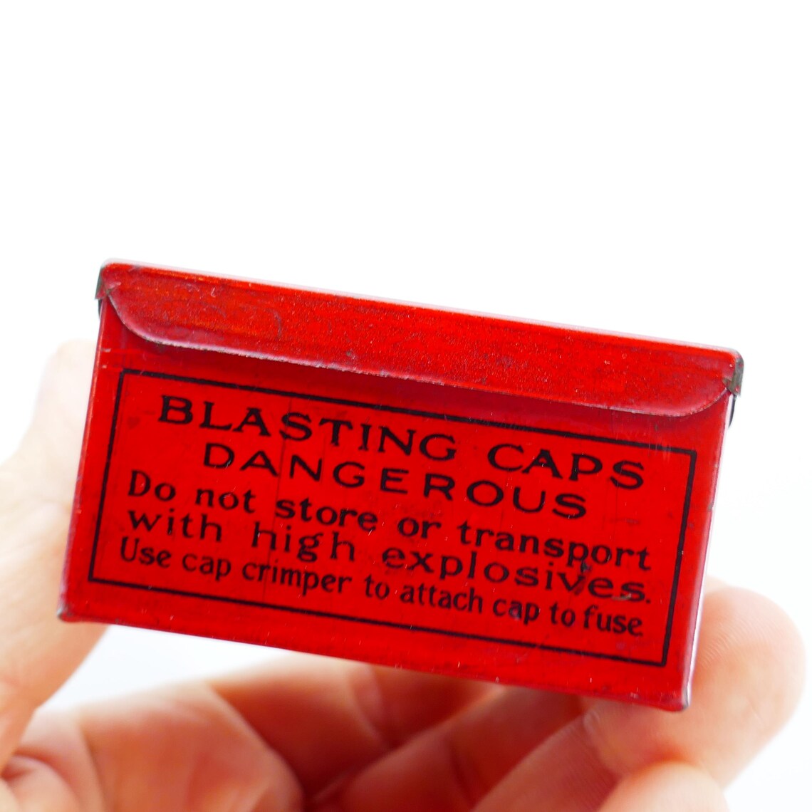 Antique Canada CIL Blasting Caps Tin Cartridge C.I.L. - Etsy