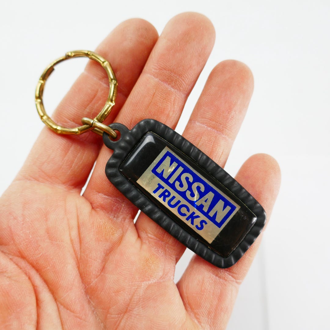 Nissan Trucks Authentic Vintage Car Keychain Collectible Automobilia ...