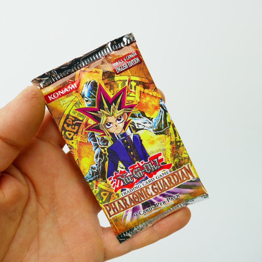 SEALED Yu-gi-oh Pharaonic Guardian NOS Booster Pack 9 Cards KONAMI ...